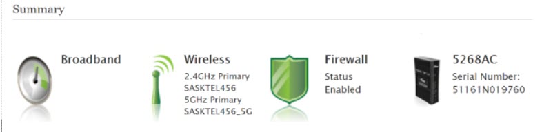Setting Up In Home Wi Fi On Your Pace 5268 Gateway Support Sasktel