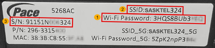 Finding your gateway information (default password, network name, and ...