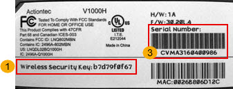 Finding your gateway information (default password, network name, and ...