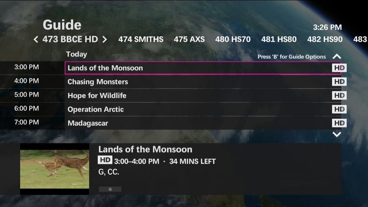 Using the maxTV Guide and Guide Styles | Support | SaskTel