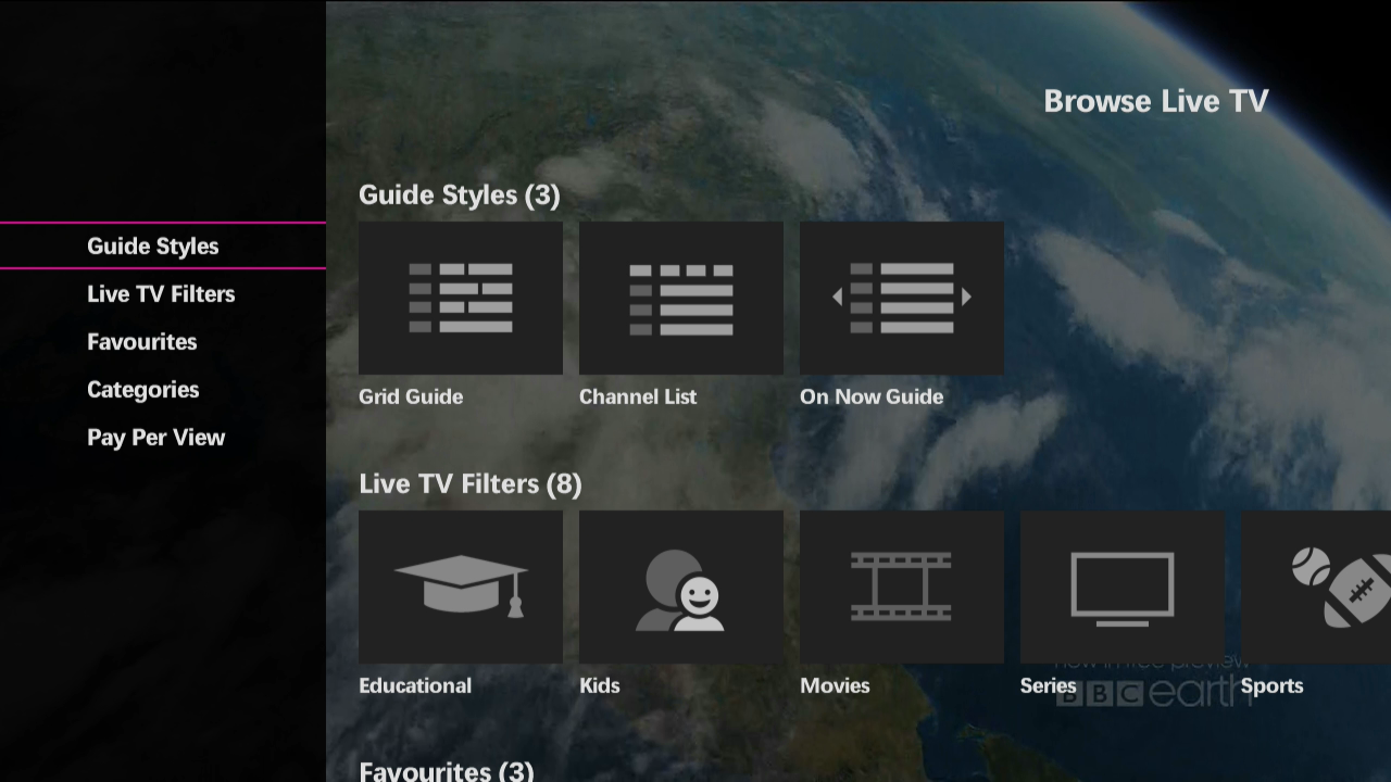 Using the maxTV Guide and Guide Styles | Support | SaskTel