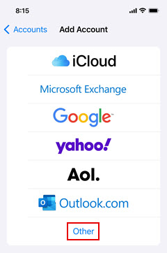 Setting up sasktel.net email on your iPhone or iPad | Support | SaskTel
