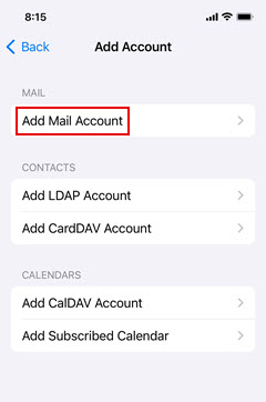 Setting up sasktel.net email on your iPhone or iPad | Support | SaskTel