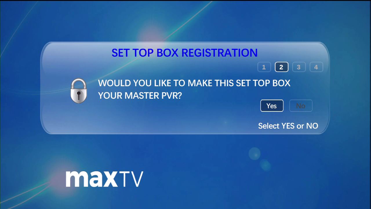 Registering your maxTV set-top box | Support | SaskTel