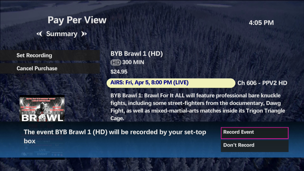 Using Pay Per View (PPV) on maxTV | Support | SaskTel