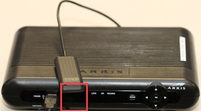 Pairing the Motorola MXv4 RF remote control with the RF/IR Adapter ...