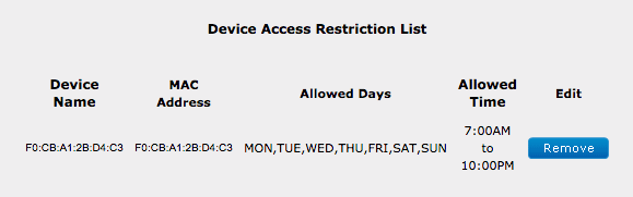 Setting up parental controls on your Actiontec gateway (infiNET service ...