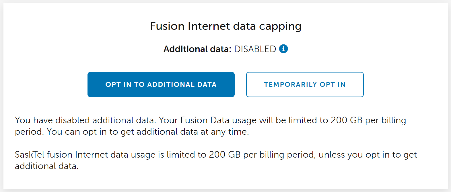 Business Managing Your Fusion Internet Data Cap In Mysasktel Support Sasktel