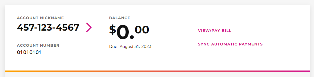 Personal: Editing accounts in mySASKTEL | Support | SaskTel