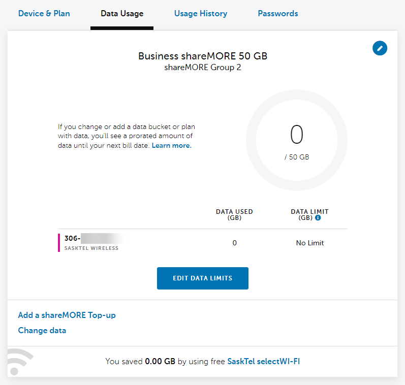 Business Viewing Real Time Data Usage For Groups And Devices In Mysasktel Support Sasktel
