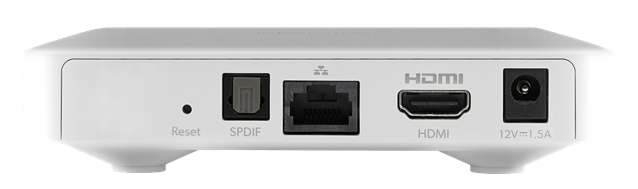 maxTV Stream media boxes (lights, buttons, and ports) | Support | SaskTel