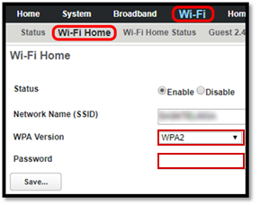 Arris Wireless Router Security Key