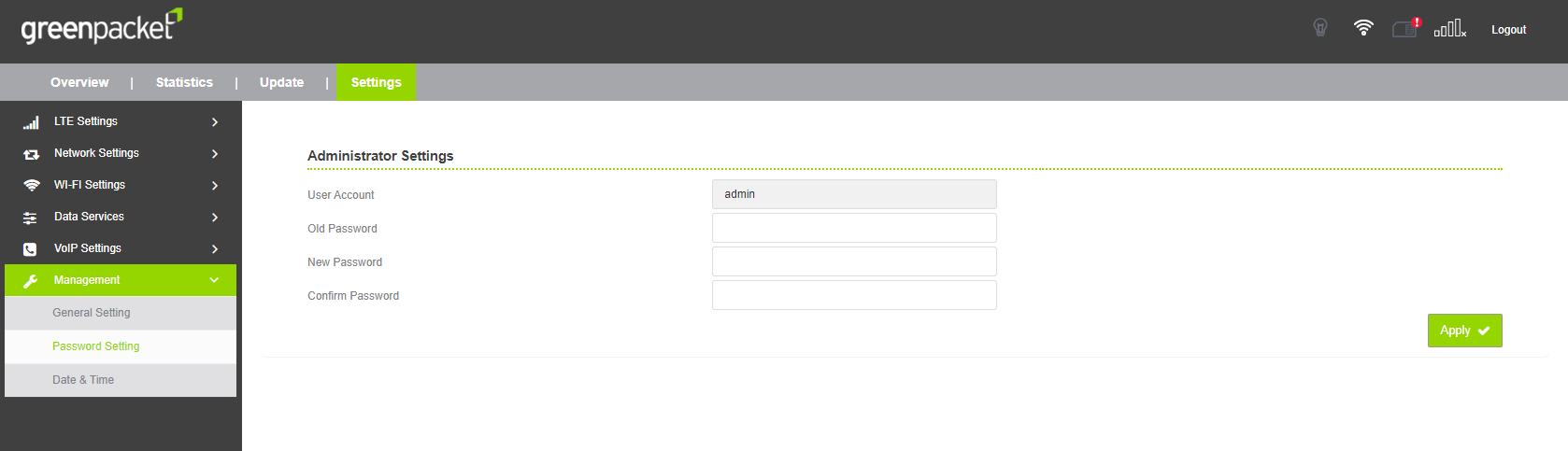 Logging In To Your Green Packet Gateway Fusion Internet Service Support Sasktel