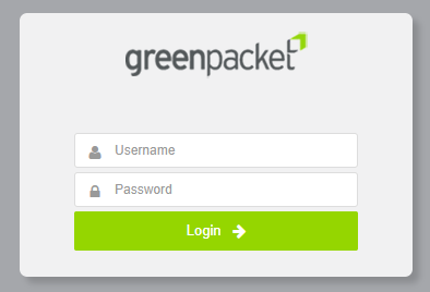 Logging in to your Green Packet gateway (fusion Internet service ...