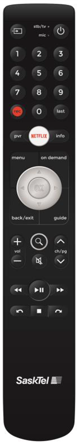 Using your Bluetooth maxTV remote | Support | SaskTel Using your Bluetooth maxTV remote | Support | SaskTel