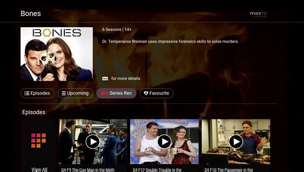 Using Cloud PVR on a maxTV Stream media box | Support | SaskTel
