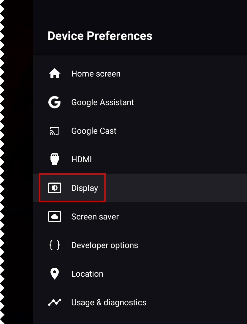 Setting the picture size (resolution) for your TV with a maxTV Stream ...