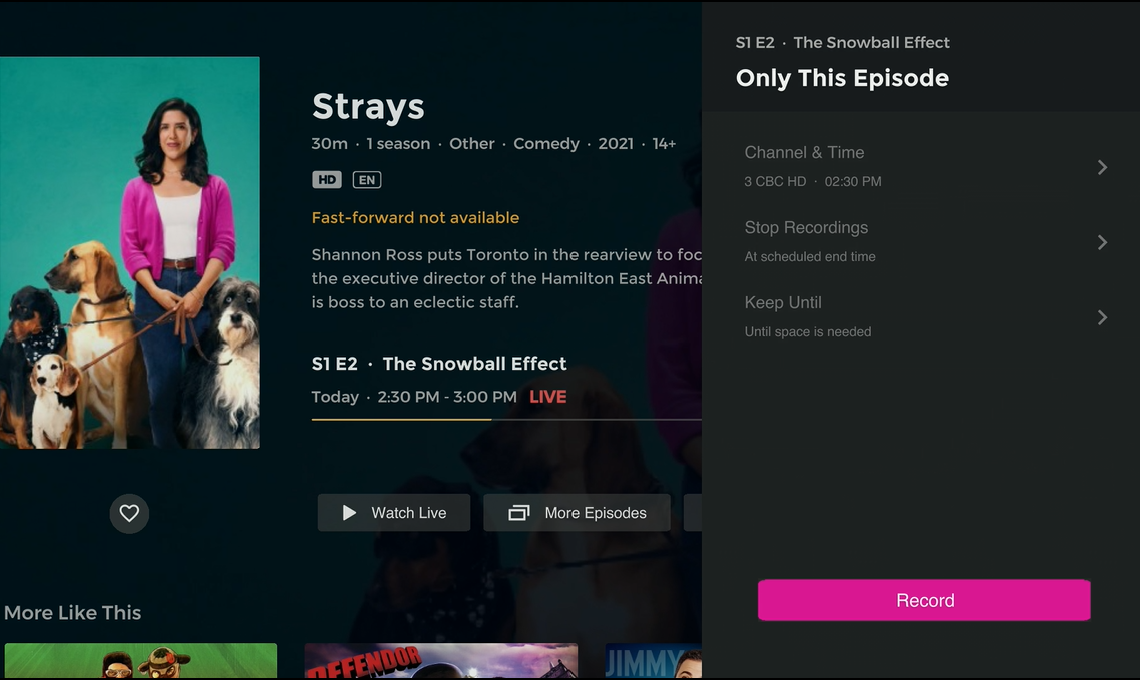 Using Cloud PVR on an Apple TV | Support | SaskTel