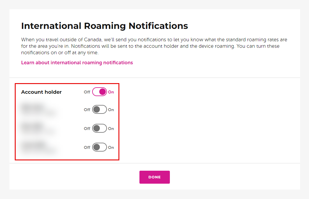 Personal Managing Your Wireless Notification Preferences In Mysasktel Support Sasktel