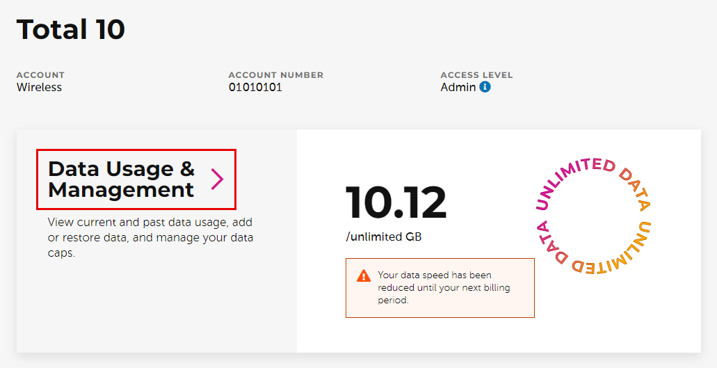 Personal: Restoring your wireless data speed | Support | SaskTel