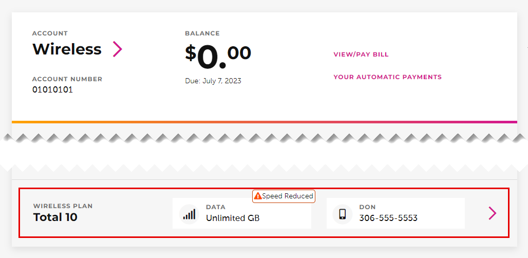 Personal: Restoring your wireless data speed | Support | SaskTel