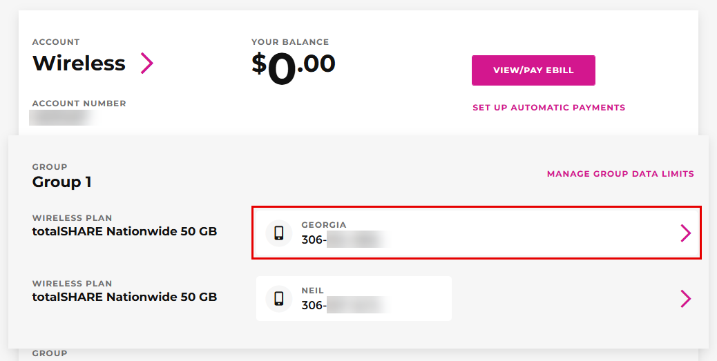 Personal: Viewing your data and voice usage history in mySASKTEL ...