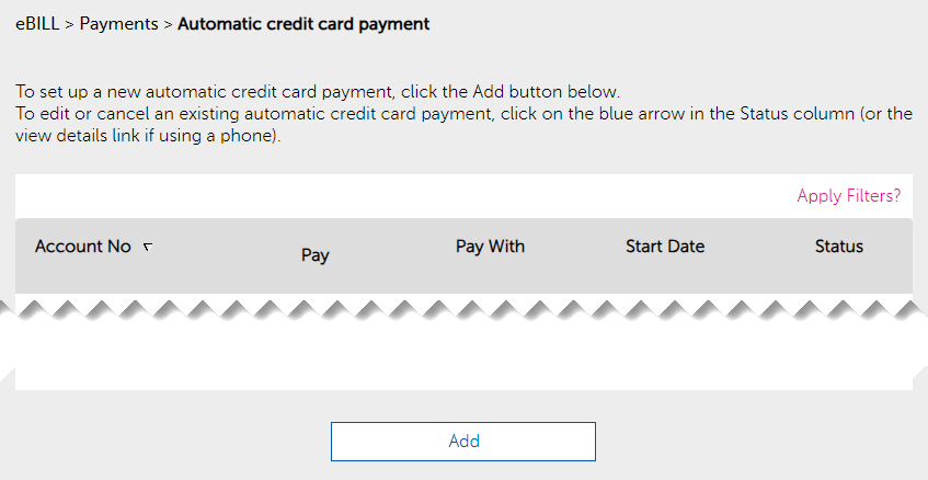 Personal: Setting up and managing automatic or one-time payments in ...