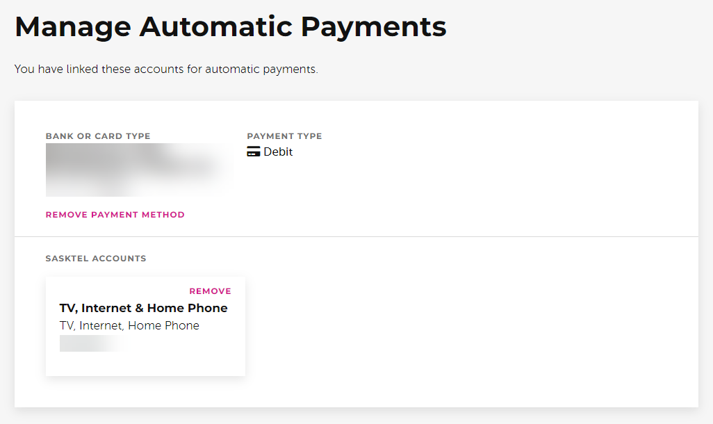 Personal: Setting up and managing automatic or one-time payments in ...