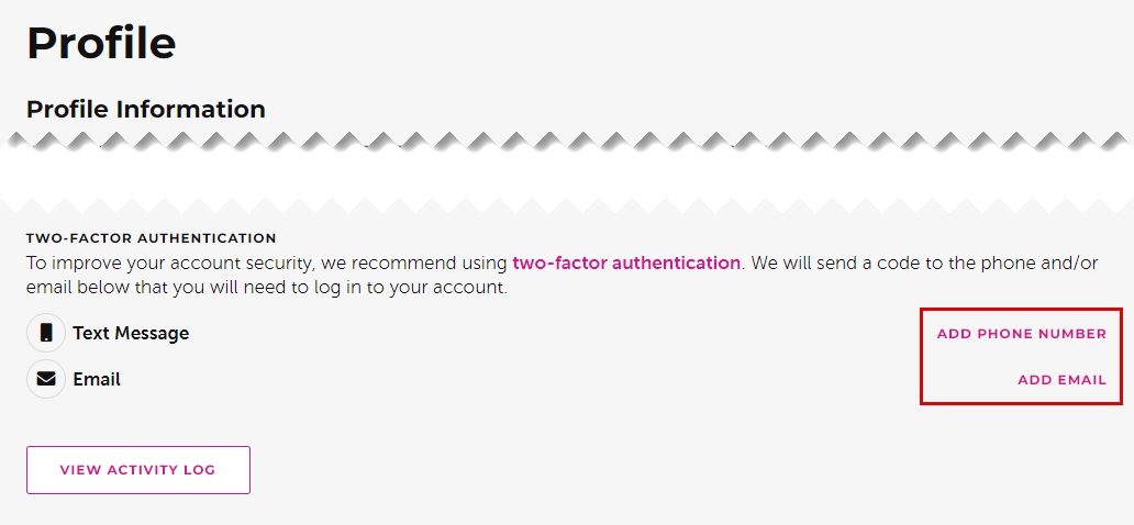 Personal: Setting up and changing two-factor authentication in mySASKTEL | Support | SaskTel