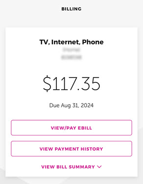 Personal: Viewing your most recent bill in eBILL | Support | SaskTel