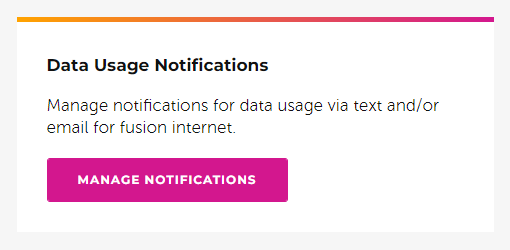 Personal Managing Your Fusion Internet Data Usage Notifications In Mysasktel Support Sasktel