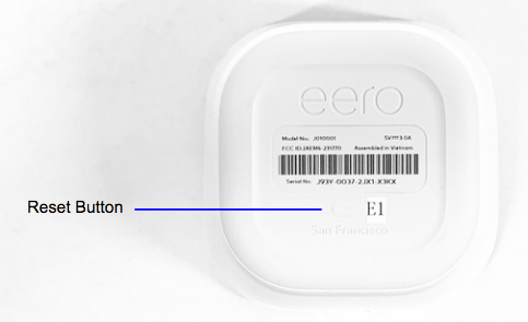 Resetting eero devices for Whole Home Wi-Fi | Support | SaskTel