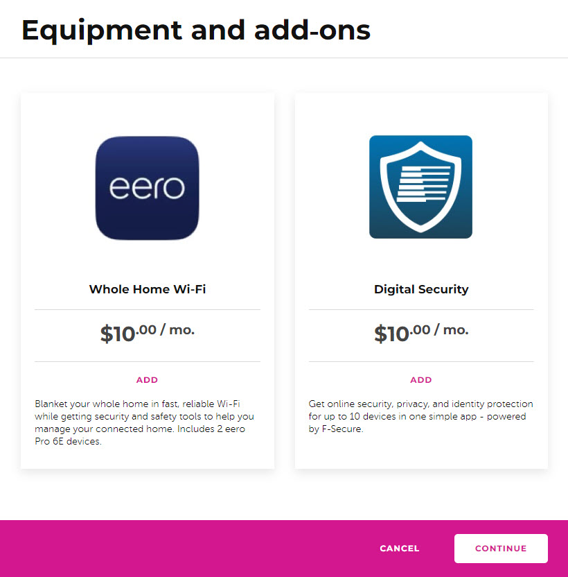 Personal: Adding Internet equipment and add-ons in mySASKTEL | Support ...