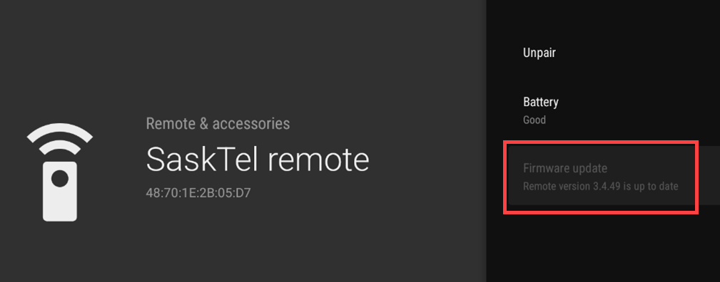 Updating the firmware on your maxTV Stream remote control | Support ...