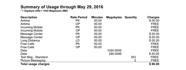 Understanding your SaskTel wireless bill or eBill - Support - SaskTel